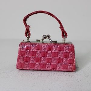 Bags | Micro Pink Purse | Poshmark